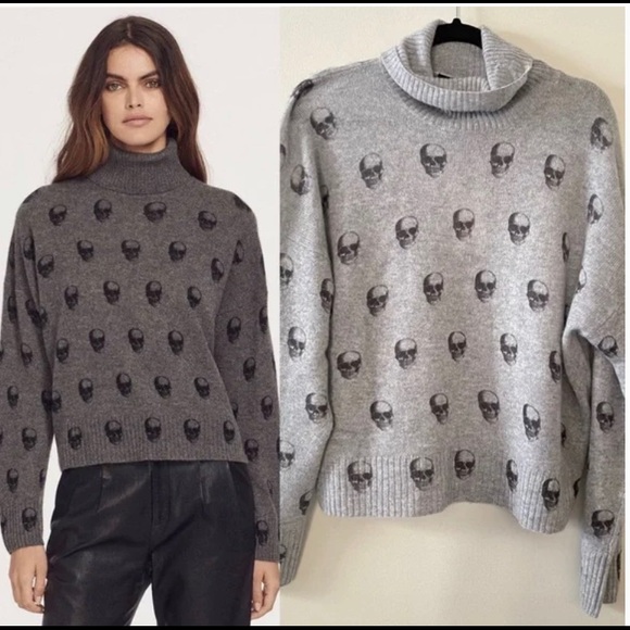 Skull Cashmere | Sweaters | 36 Cashmere Skull Cashmere Turtleneck ...